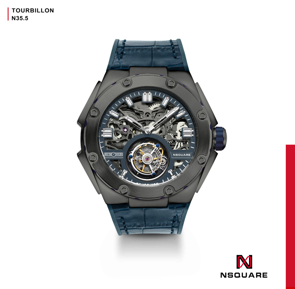 NSQUARE NM01-TOURBILLON Watch|NSQUARE NM01-陀飛輪 – NSquare Watch